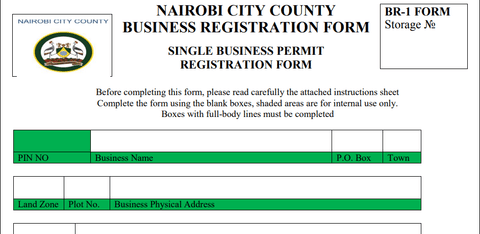 Single Business Permit Kenya - Online Guide